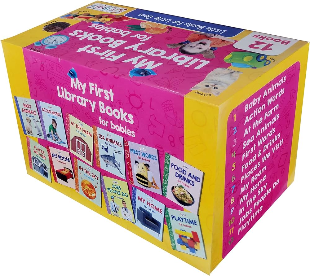 Early Learning Boxes - 12 Book Set- 1 | Librairie De France